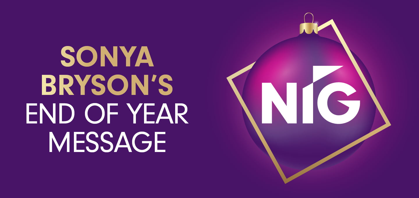 Sonya Bryson’s 2021 end of year message - NIG
